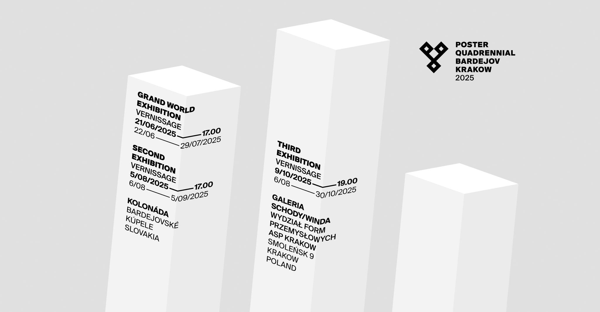 Gratulacje dla pracowników WSP UR, którzy zakwalifikowali się do Poster Quadrennial Bardejov ...